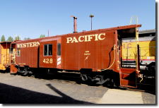 Western Pacific Railroad Museum, Portola, California - Train Rides